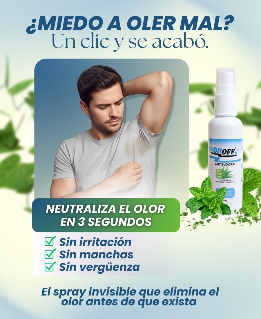 SPRAY ANTISUDORAL DROFF – LUXENEX